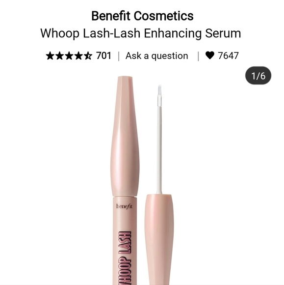 Sephora | Makeup | Nib Benefit Whoop Lash Enhancing Serum | Poshmark